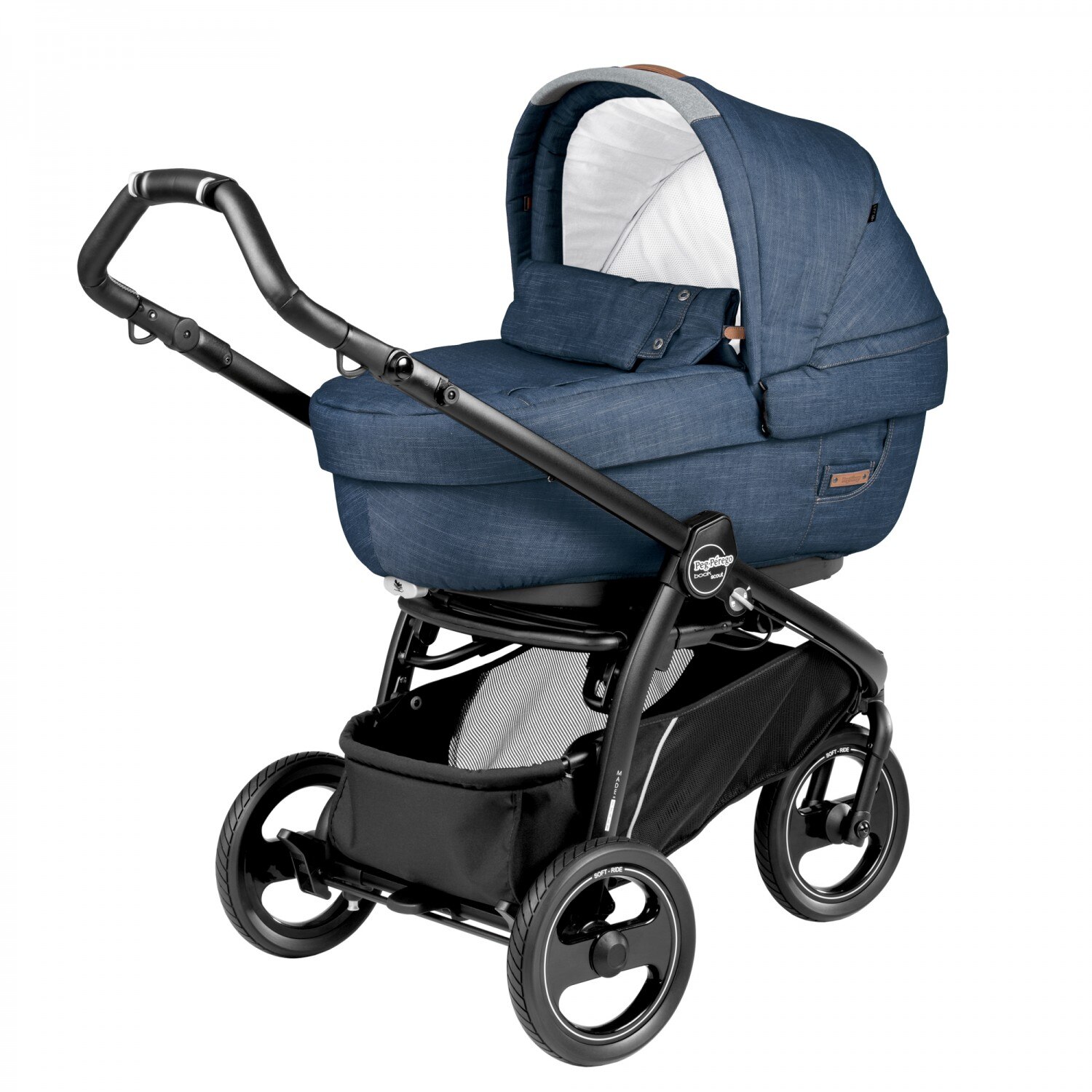 Carucior 3 In 1, Peg Perego, Book Scout, Matt Black, Elite Modular ...