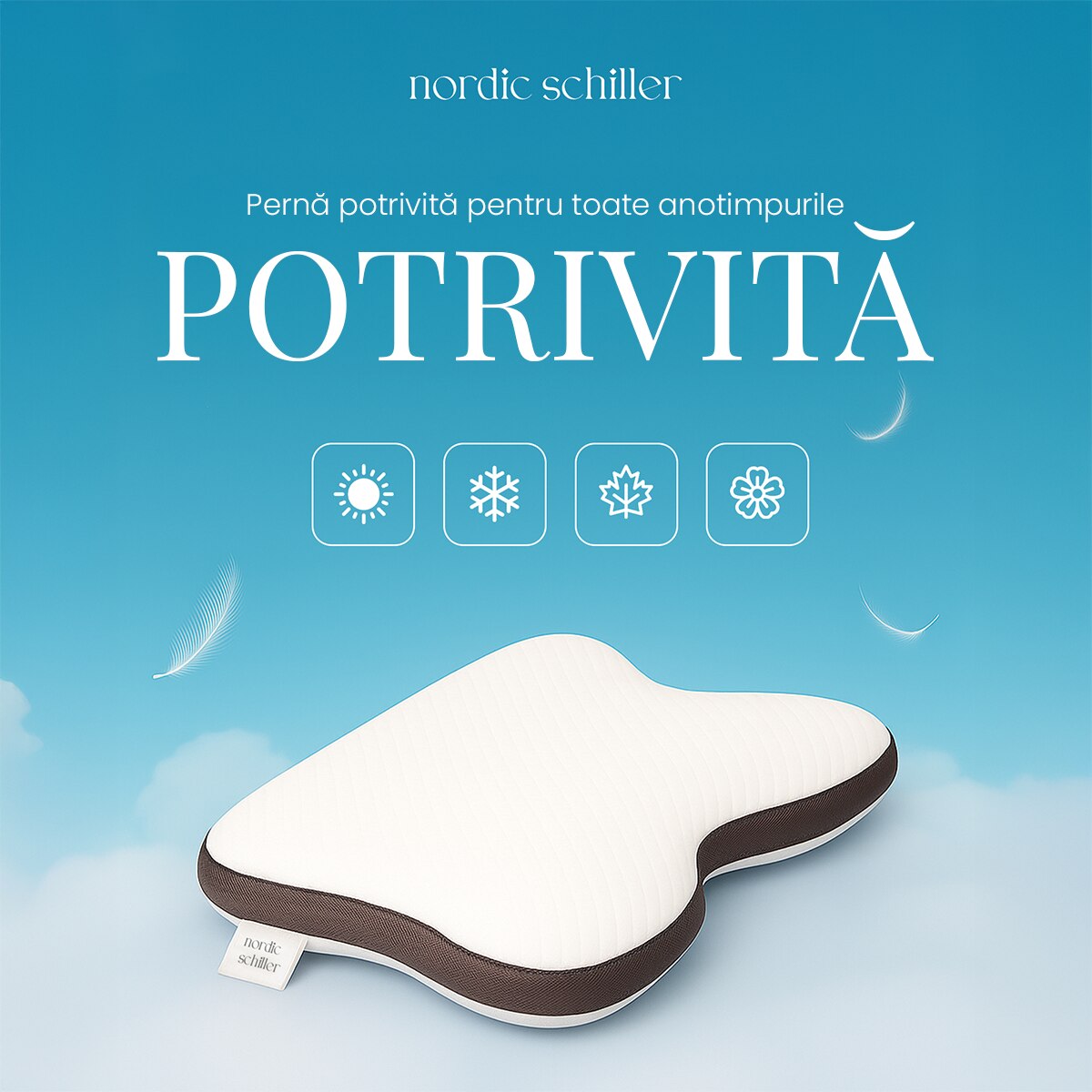 Perna Ortopedica Antisforait Gri Din Spuma Viscoelastica, 60x40x12 cm ...