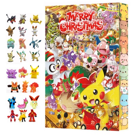 Calendar de Advent cu 24 de surprize - Set de colectie de personaje ...