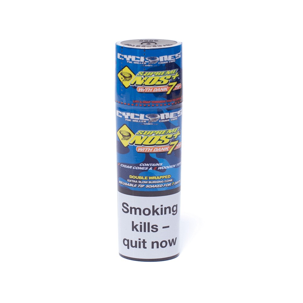 Set foi de blunt pre-rulat Cyclones Supreme Nos Energy cu filtru din ...