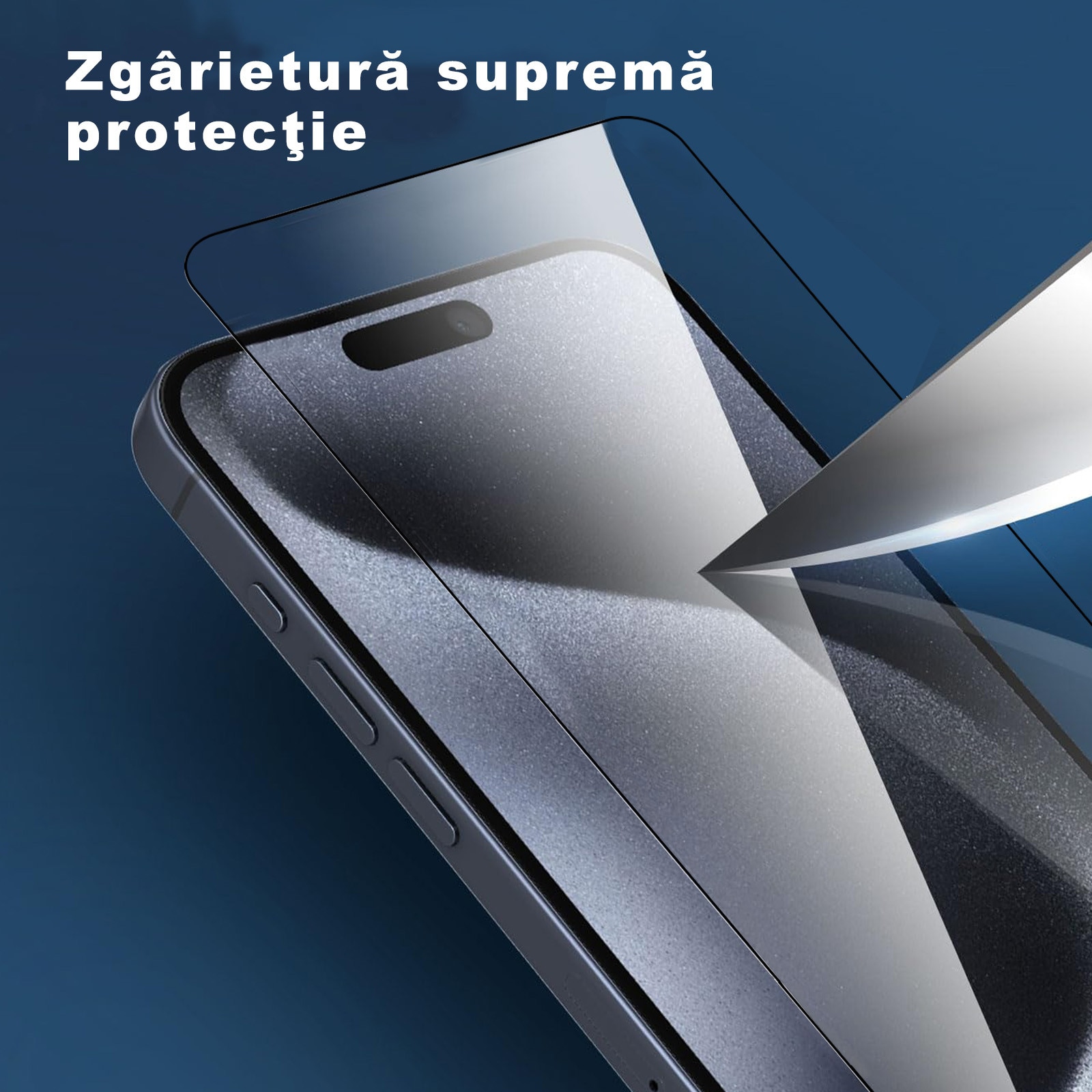 Folie protectie telefon, MOGU®, sticla securizata, transparenta, set ...