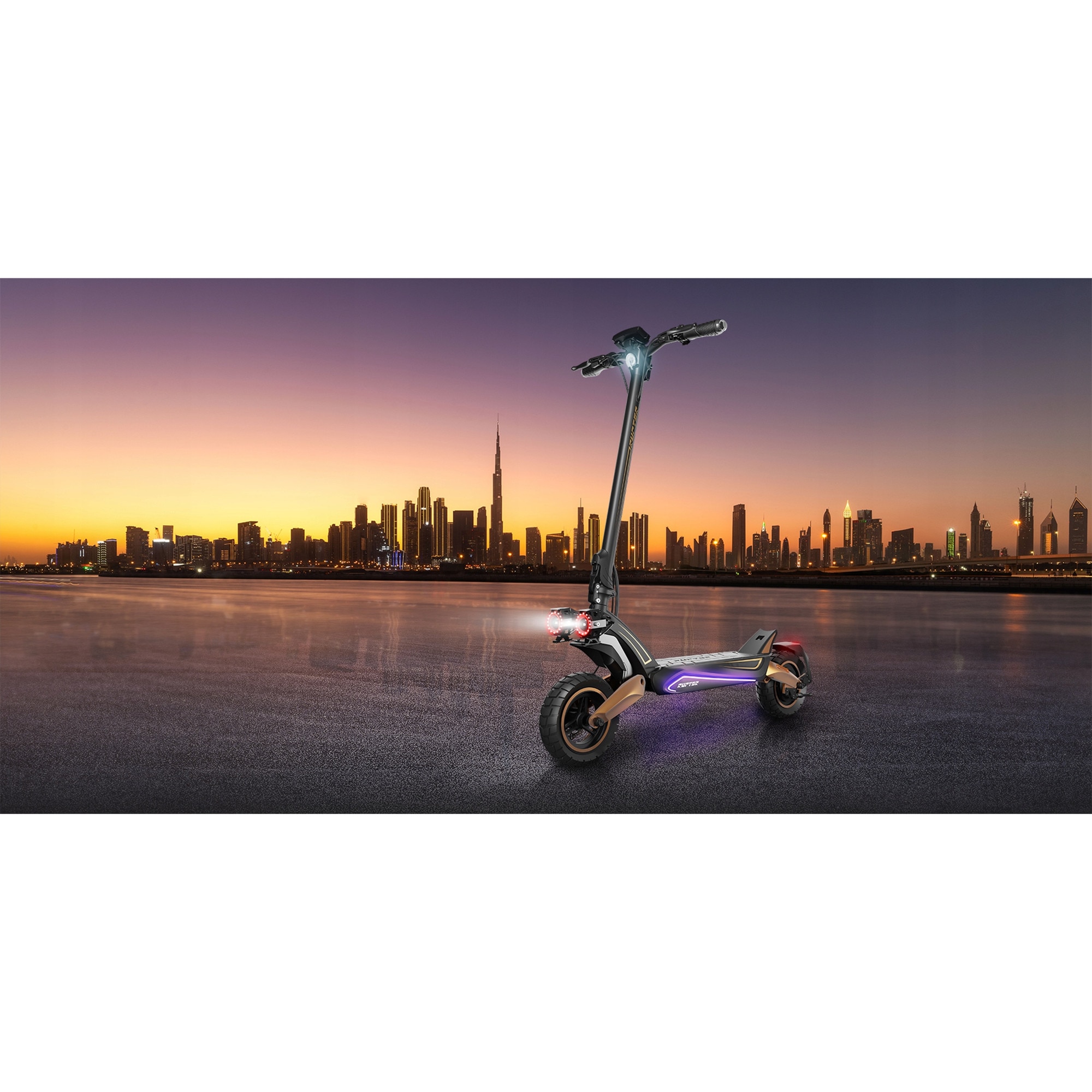 Trotineta electrica Ruptor R3 v4, 1200W, autonomie 85km, 10", greutate ...