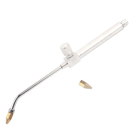 Pistol de lipit cu torta cu gaz, 24cm, metal si alama, pentru repararea ...
