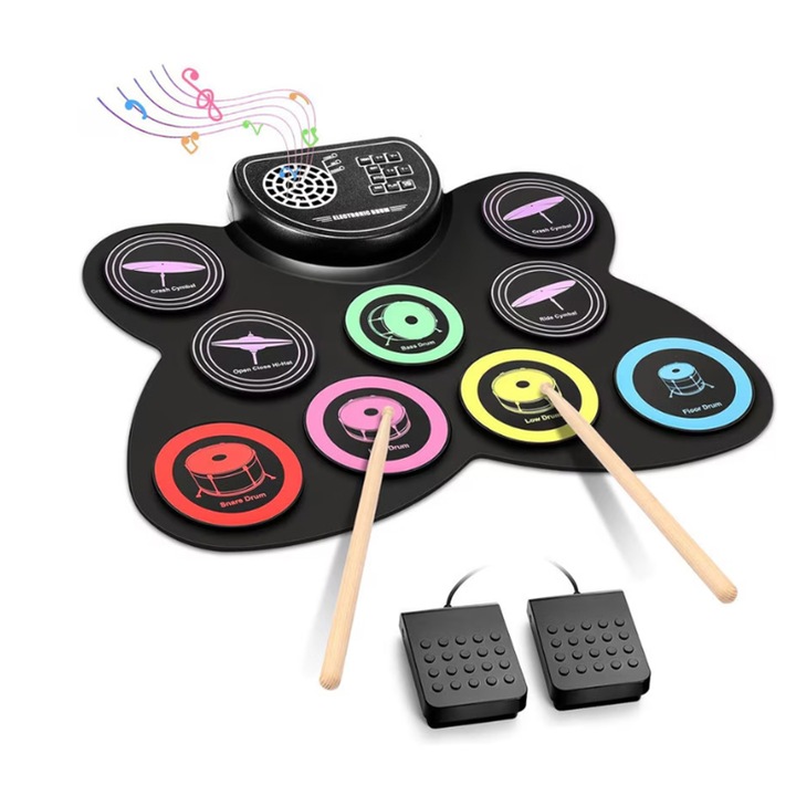 9 az 1-ben elektronikus készlet, Rqiurpn, 10 óra üzemidő, beépített ...