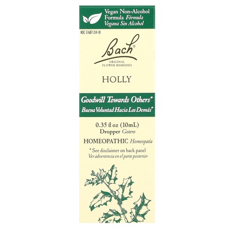 Remedii florale originale Bach, 10 ml, formula vegana, fara alcool ...