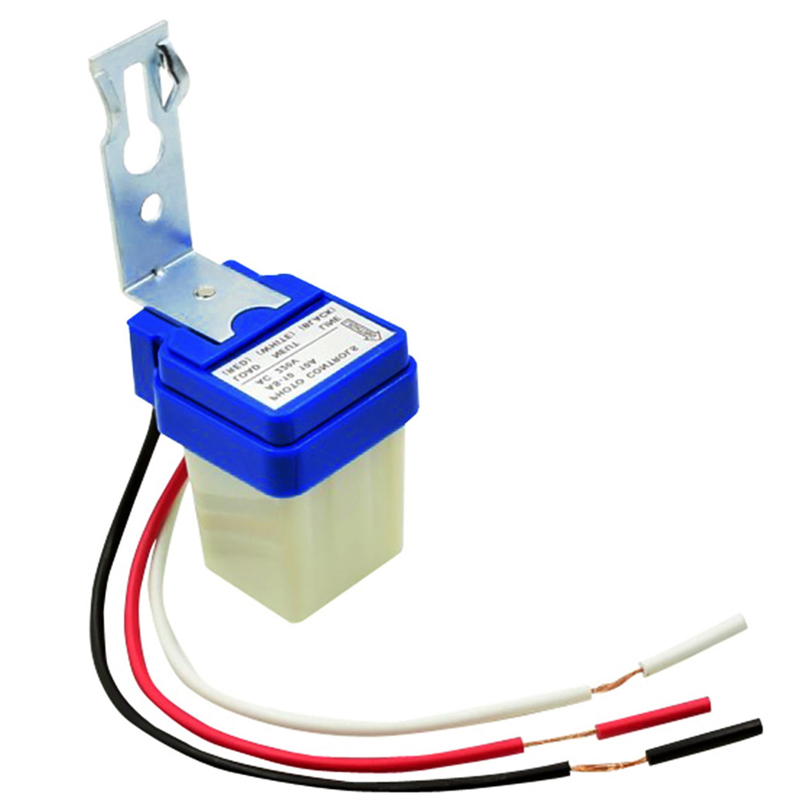Senzor de lumina crepuscular AC/DC AYSTOAYS®, 12v, 10a, unghi detectie ...