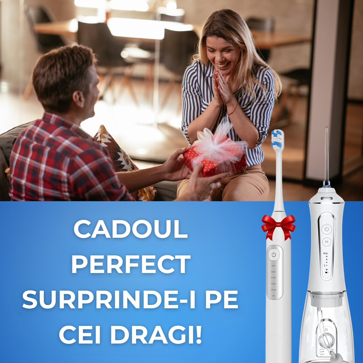 Irigator Bucal Profesional tip Dus Bucal si Periuta de dinti electrica ...