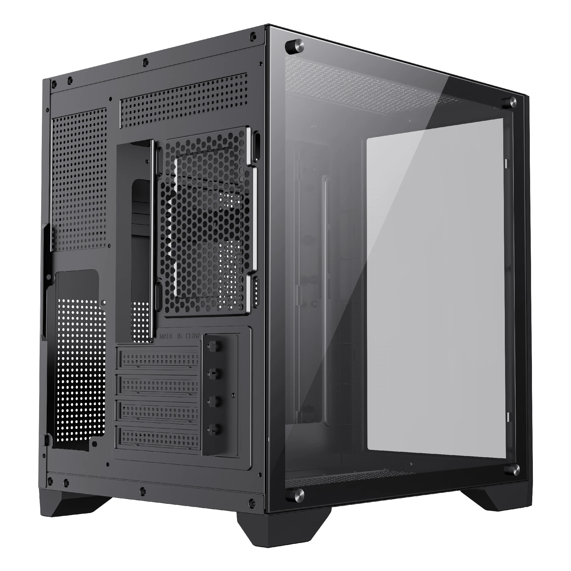 Carcasă computer Gamemax Carcasă mATX - Infinity Mini Black GM ...