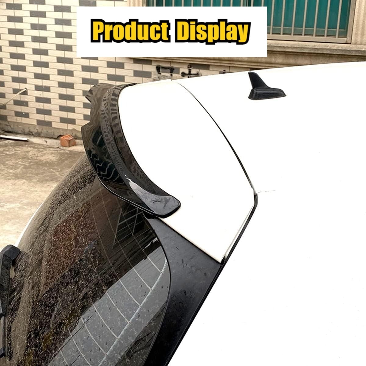 Eleron spate VW Golf 7 GTI, negru lucios, material ABS, 2012-2017 - eMAG.ro