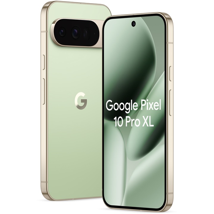 Telefon mobil Google Pixel 10 Pro XL, 256GB, 16GB RAM, 5G, Jade - eMAG.ro