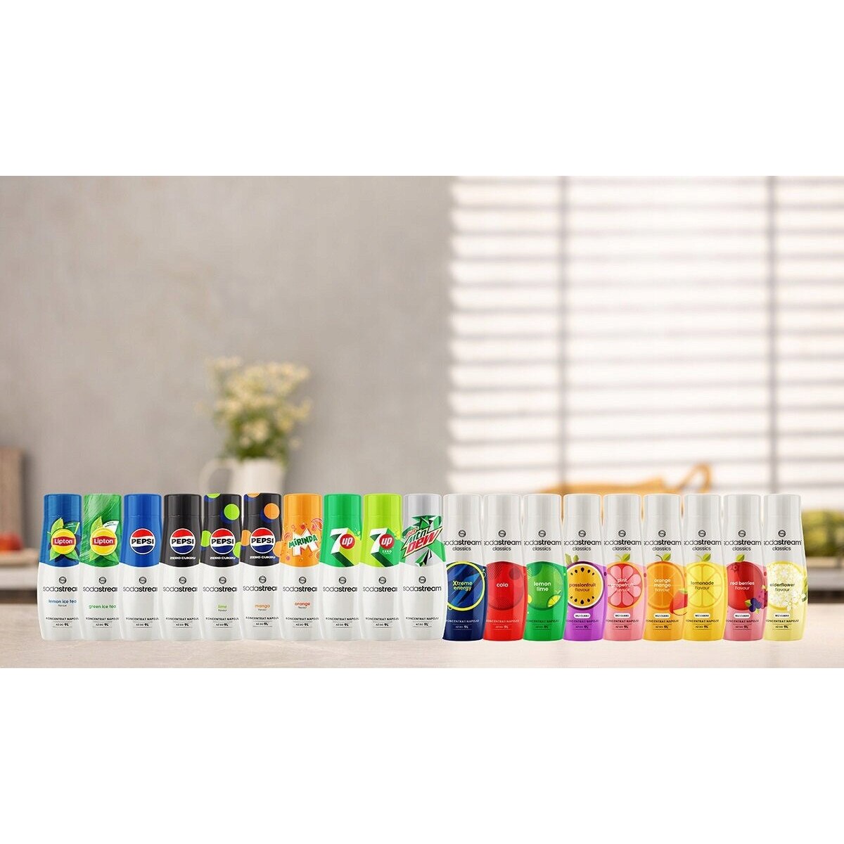 Set de 2 siropuri Sodastream Pepsi MAX Mango + Lime, 440ml fiecare ...