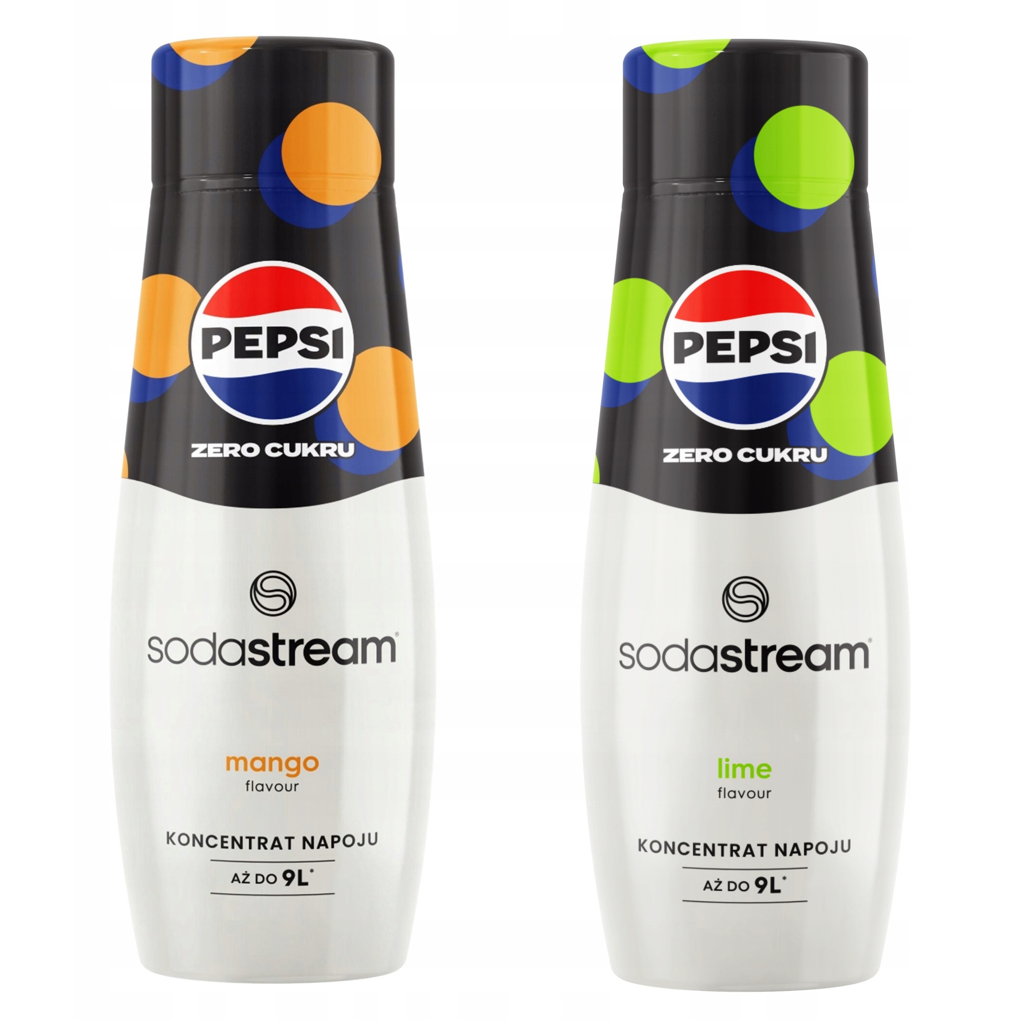 Set de 2 siropuri Sodastream Pepsi MAX Mango + Lime, 440ml fiecare ...