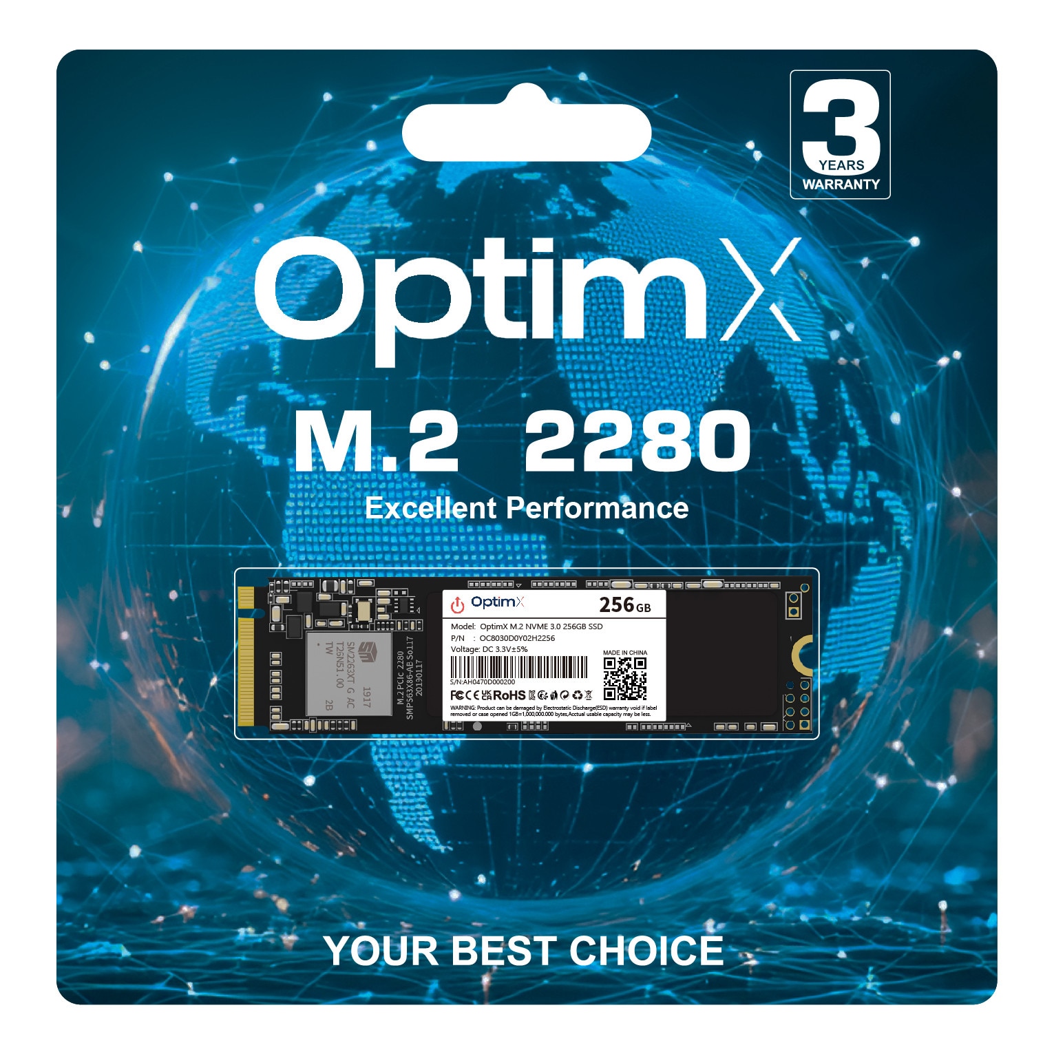 Solid State Drive (SSD) OptimX M.2 NVMe 3.0 512GB SSD - eMAG.ro