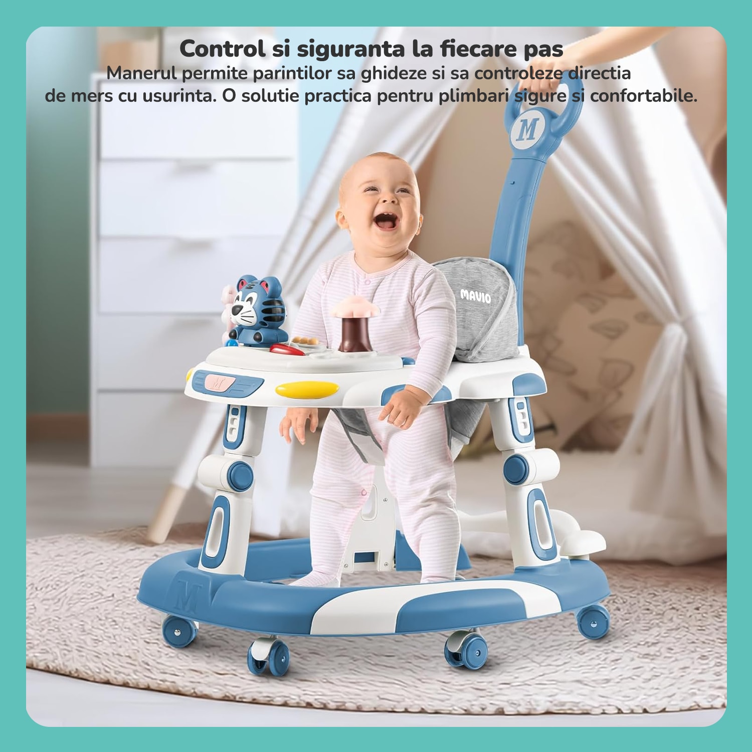 Premergator Copii 2 in 1 Mavio®, Model EasyRide, Rotobil pentru ...