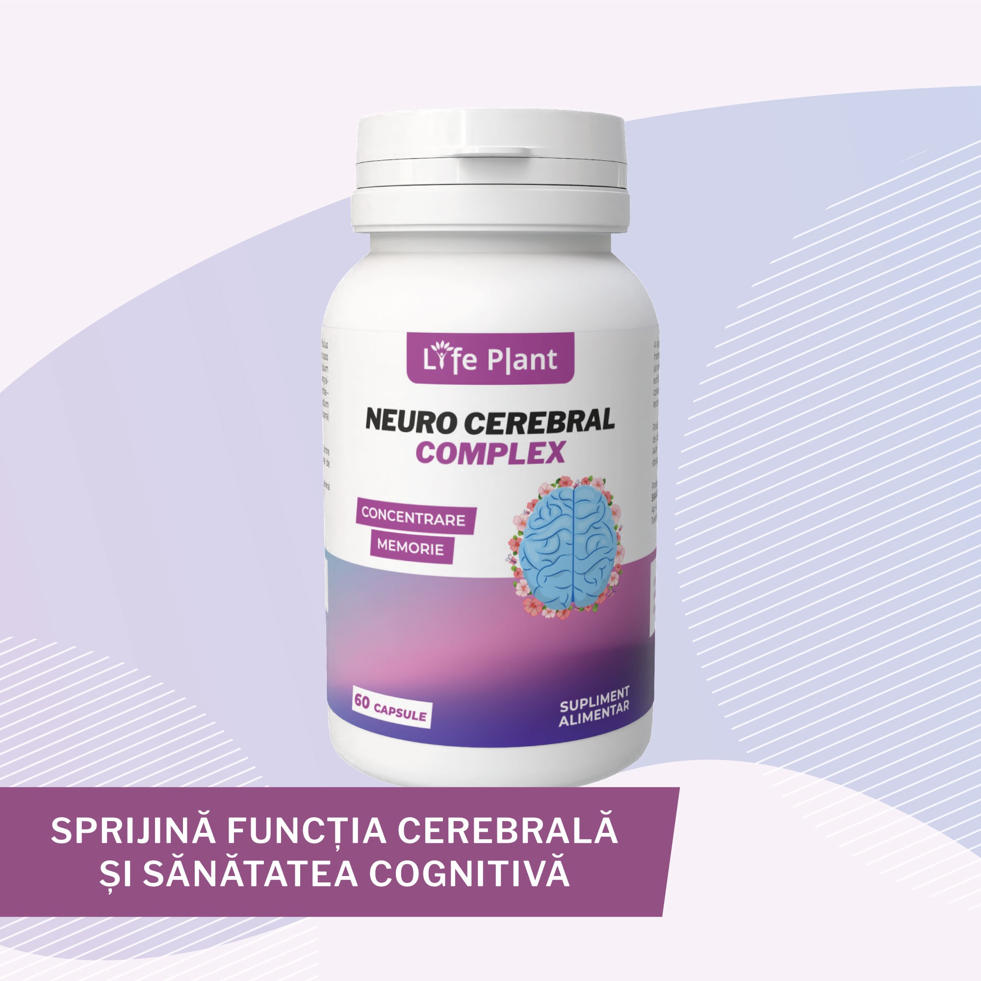 Supliment alimentar premium pentru memorie si concentrare, Neuro ...