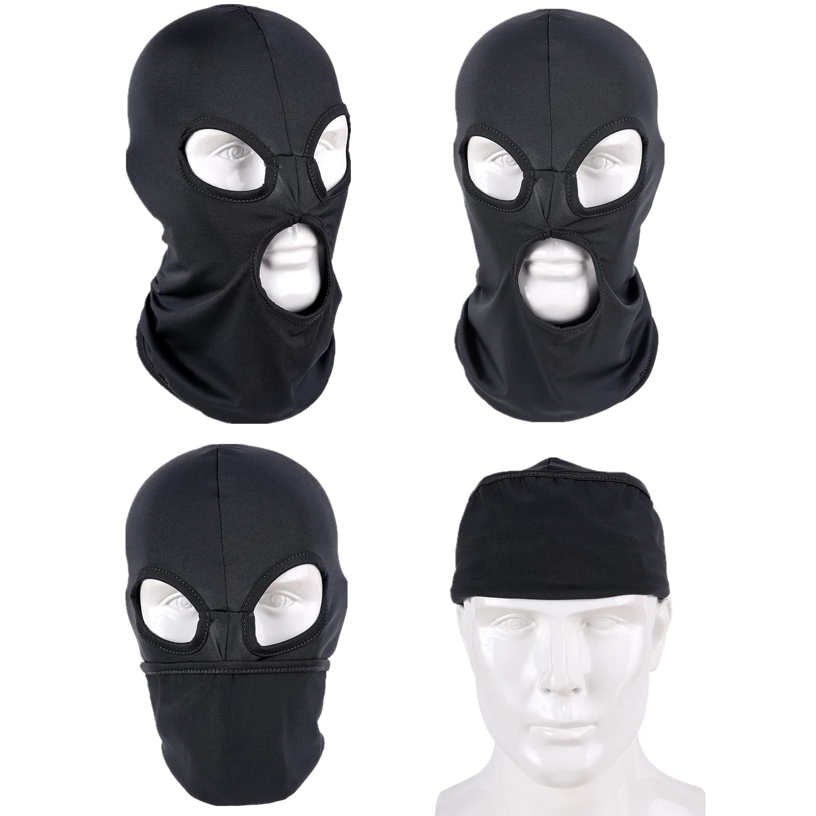 Cagula multifunctionala, lycra, CloudCradle, respirabila, unisex, negru ...