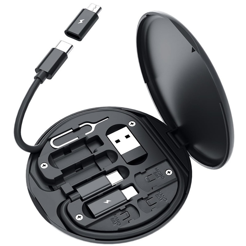 Cablu de date multifunctional 5 in 1, JESWO®, organizator de cablu ...