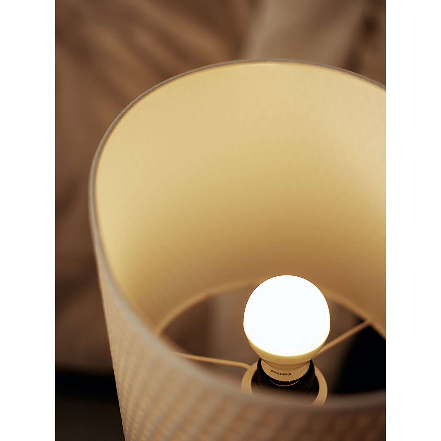 Bec Philips LED Lustra, E14, 7W-60W, 830lumeni, mat, A++, lumina ...