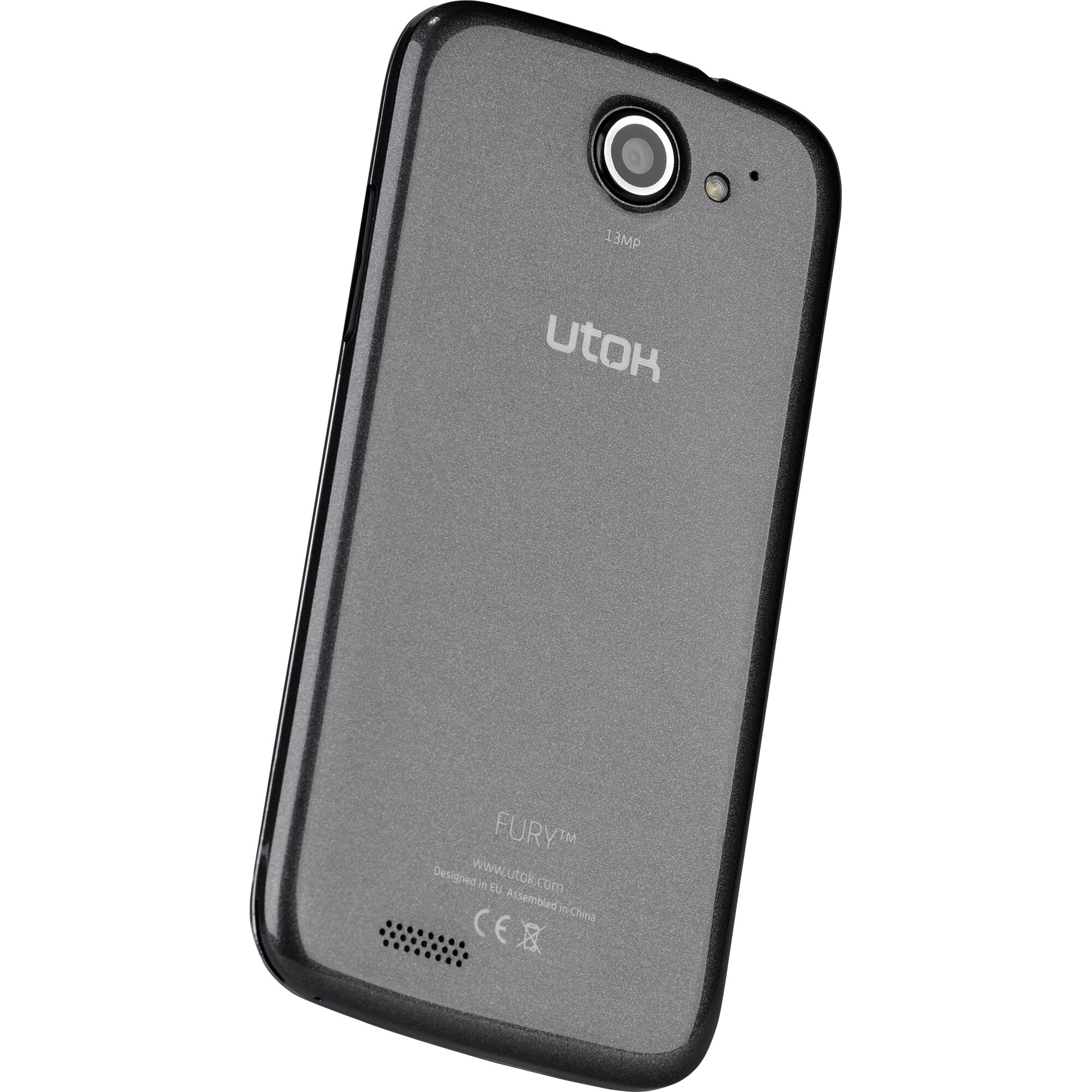 Смартфон UTOK Fury, Dual SIM, 16GB, Черен - eMAG.bg