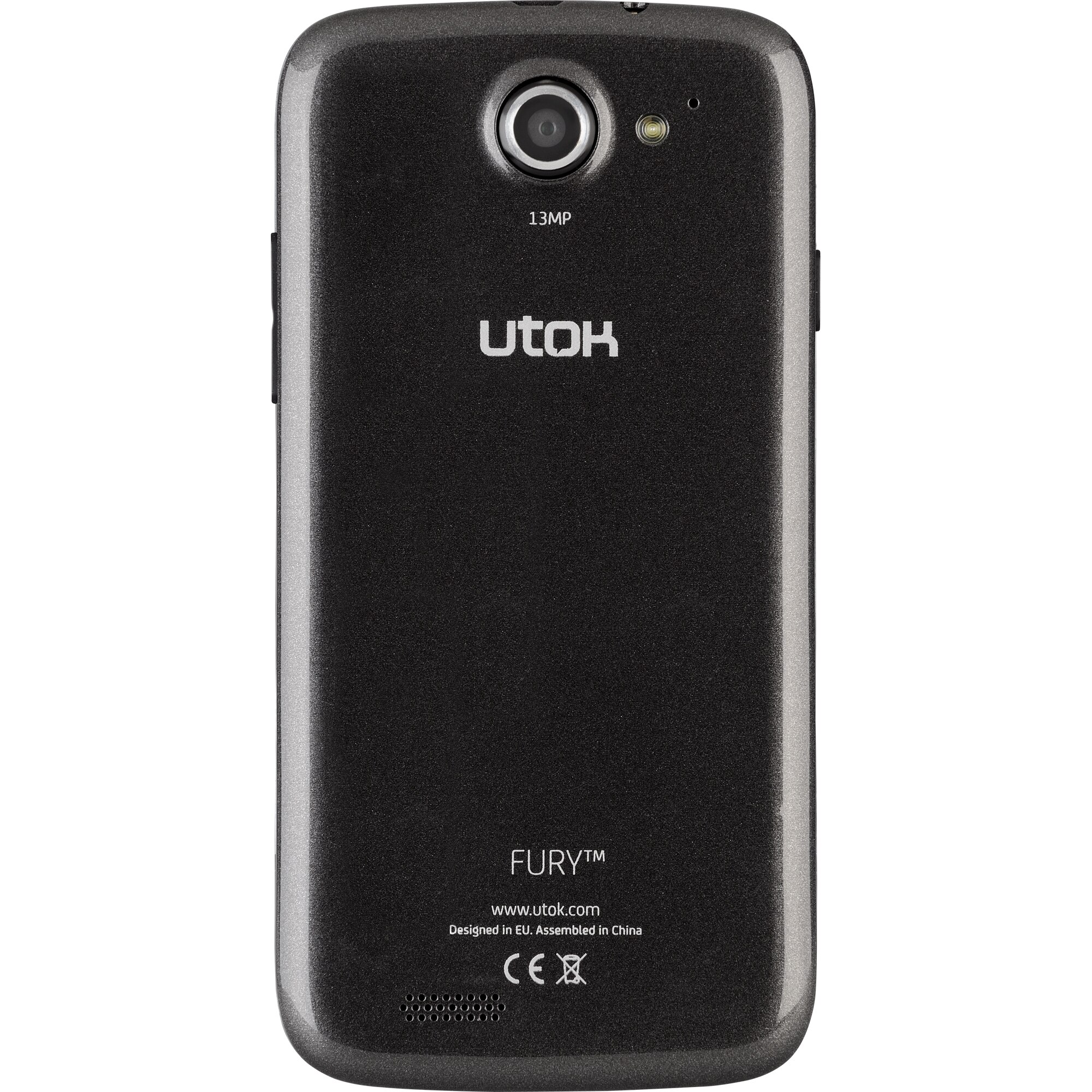 Telefon mobil UTOK Fury, Dual SIM, 16GB, Black - eMAG.ro