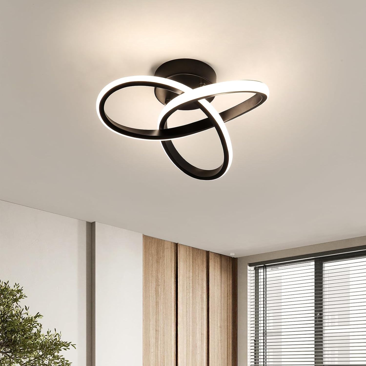 Candelabru LED, Toolight, Aluminiu, 24x14x11 cm, lumina Neutra, 4500 K ...