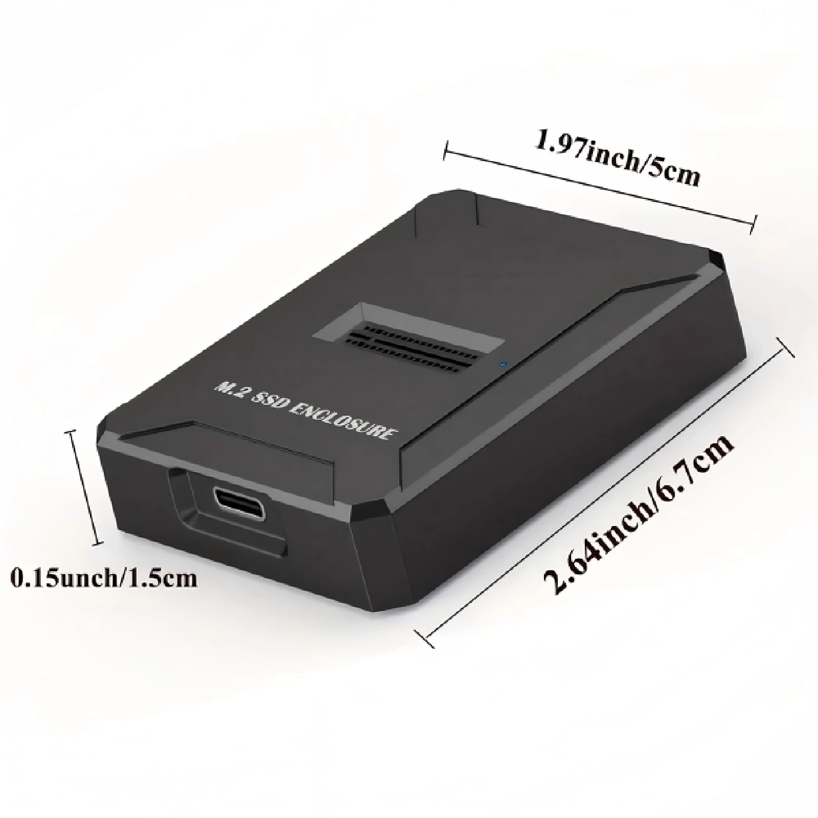 Adaptor Cititor M.2 NVMe & SATA SSD, Excitat®, USB 3.1, M.2 SSD Docking ...
