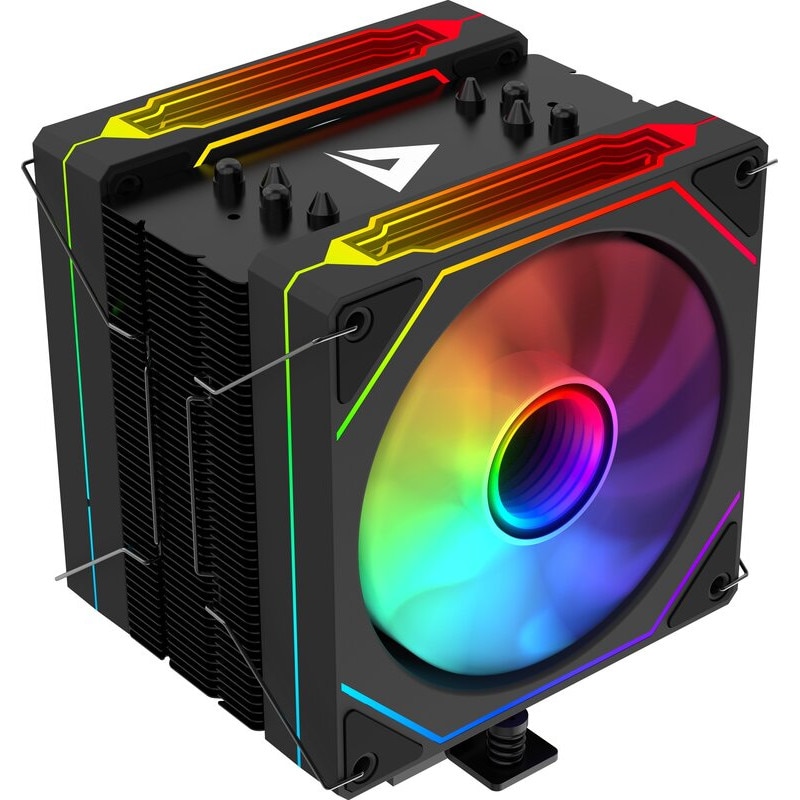 Cooler Procesor ALPHAGEAR AirChill NOVA 40D, dual-fan ARGB, 120 mm ...