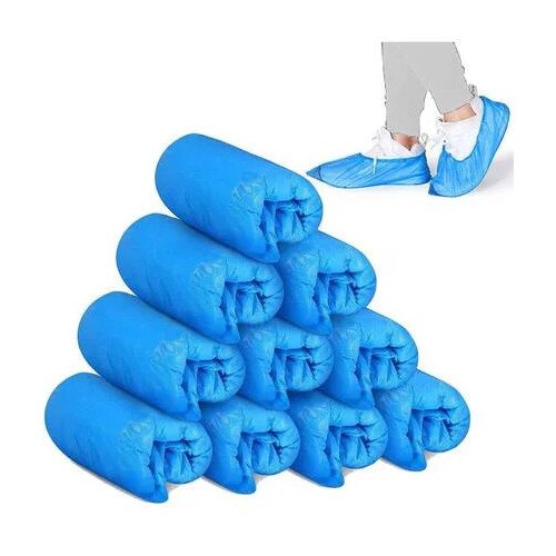Acoperitori pantofi, lotfi, set 100 buc, albastru, 40x15cm - eMAG.ro
