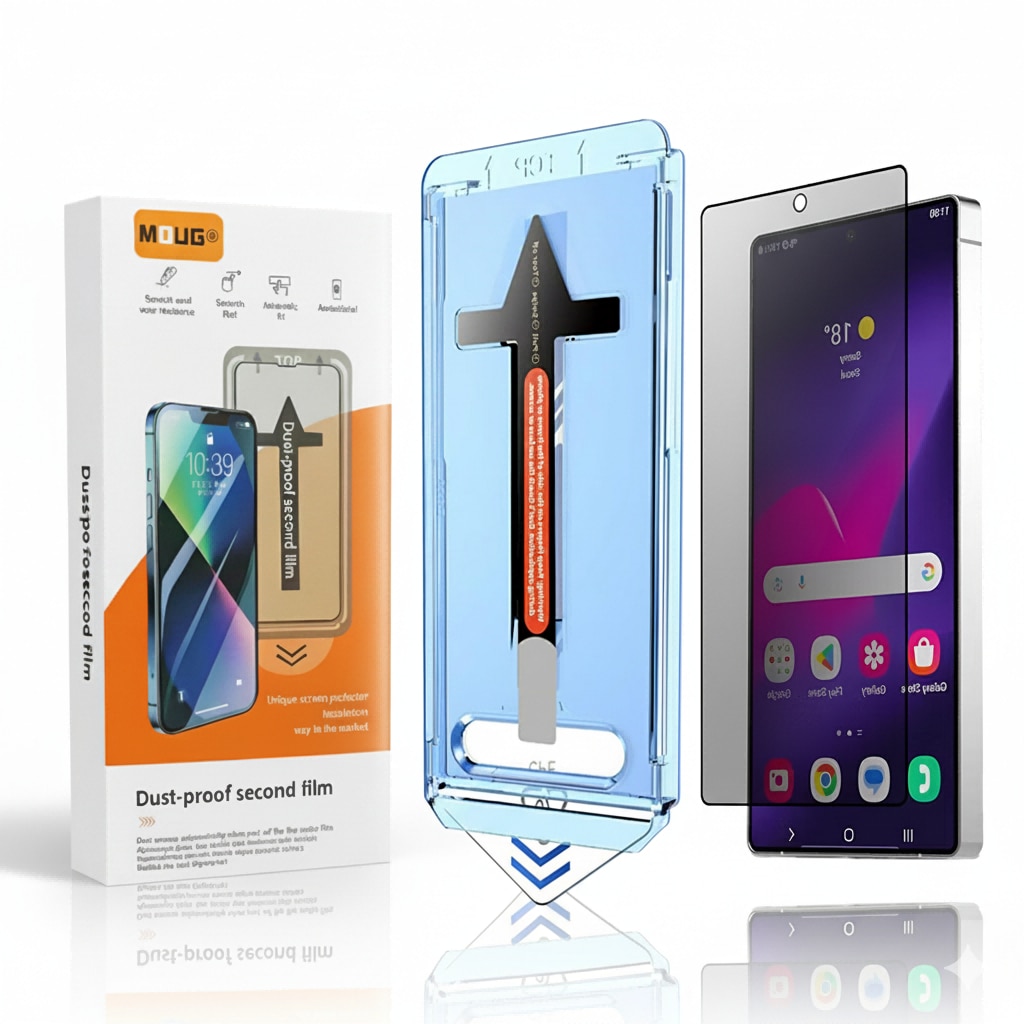 Folie de Protectie Privacy pentru Samsung Galaxy S25 Ultra, cu Kit de ...