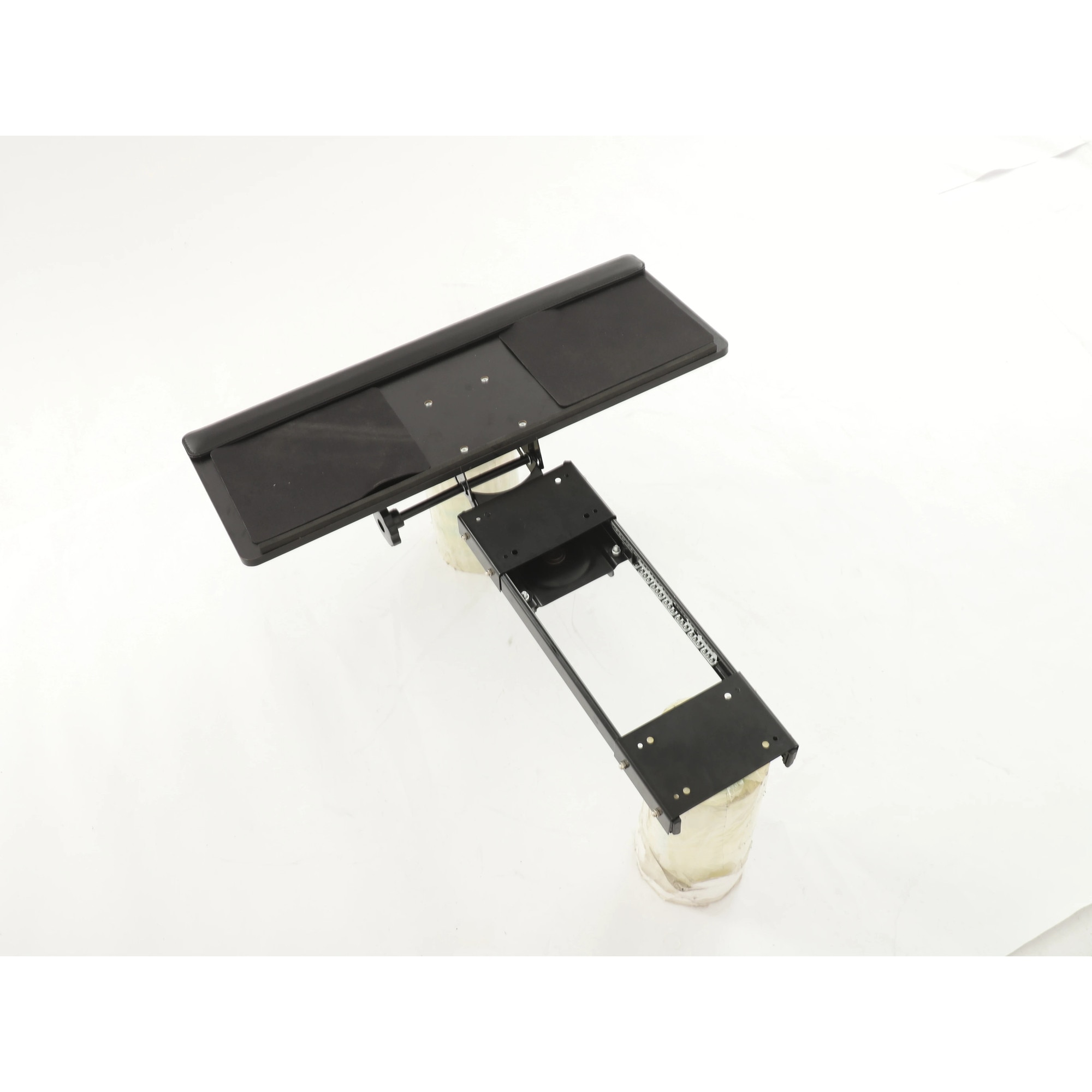 Tava pentru tastatura, design ergonomic, ajustabila, neagra, 65x25.5cm ...