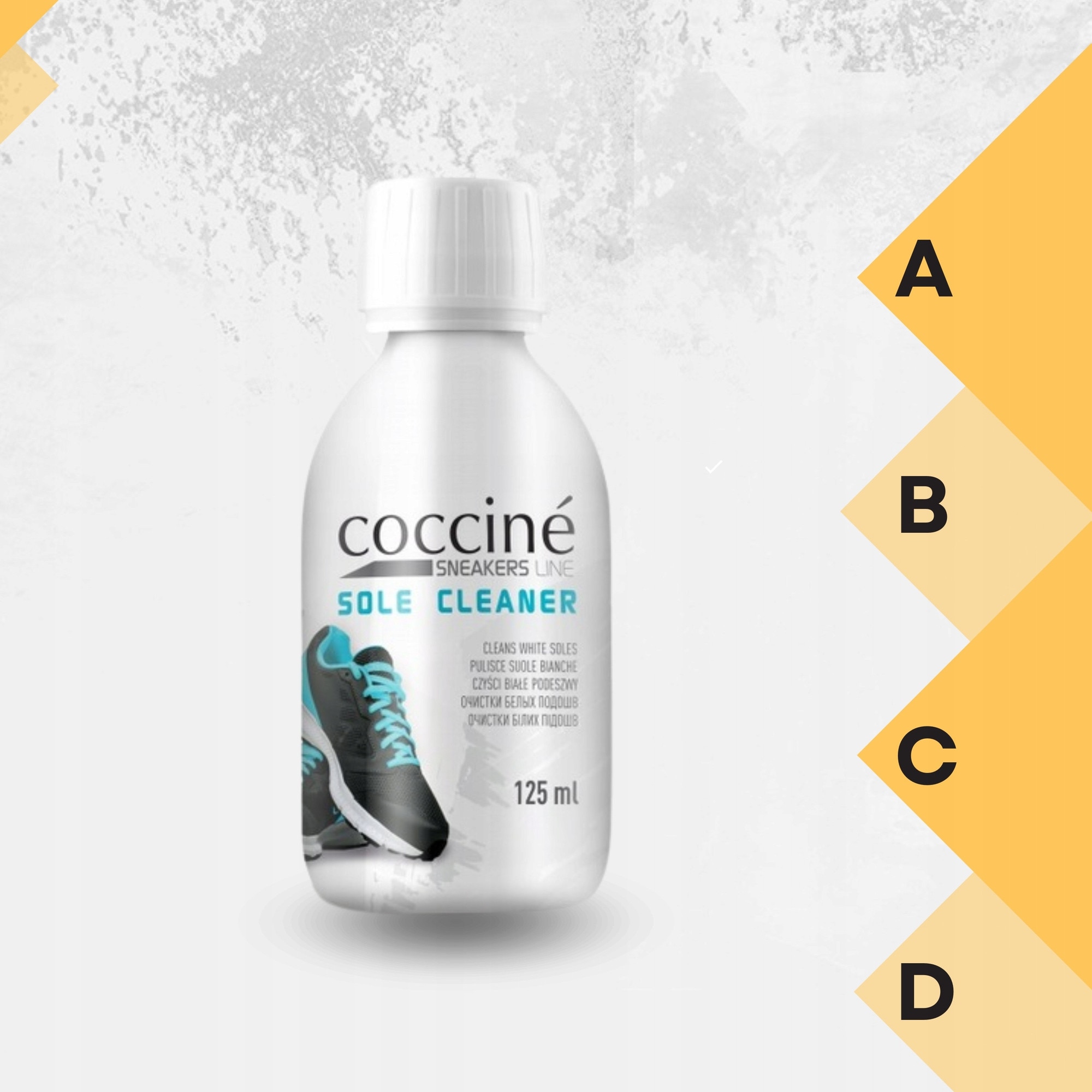 Kit de curatare a incaltamintei, Coccine, 4 in 1, 75 ml, 125 ml ...