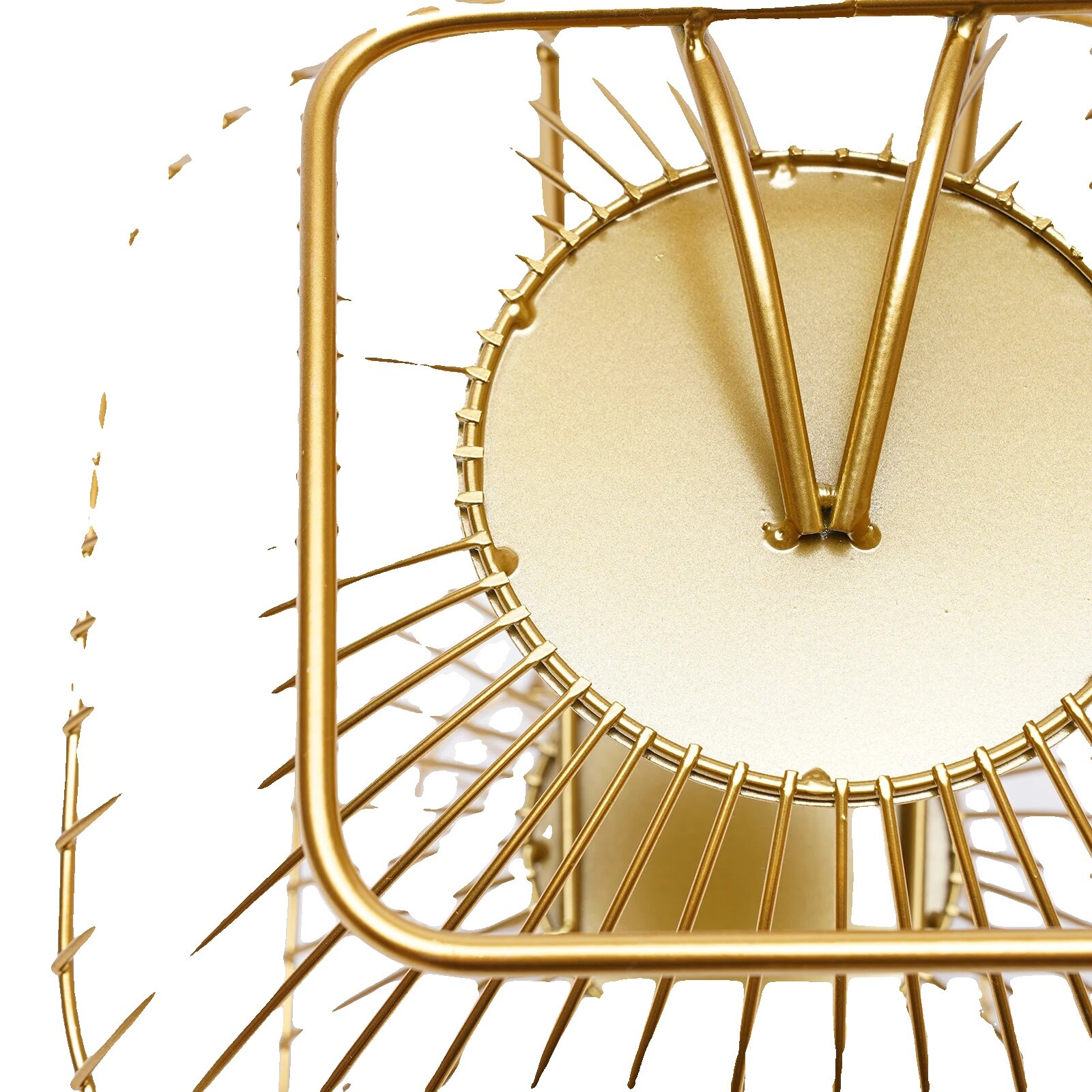 Cos de fructe, design cu 3 etaje, metal, auriu, 44.6cm - eMAG.ro