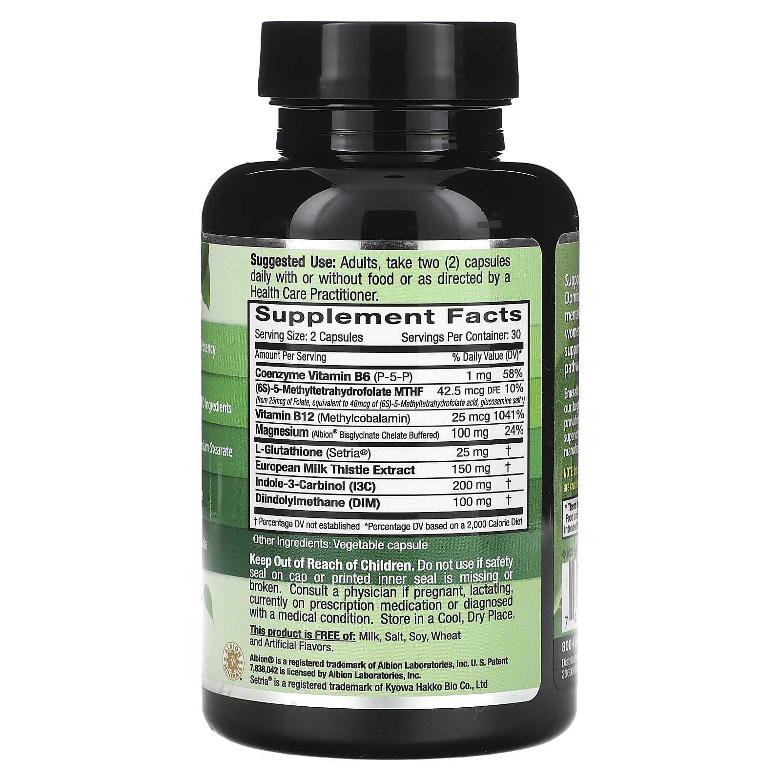Supliment alimentar, Estrogen Detox & Balance, 60 capsule vegetale ...