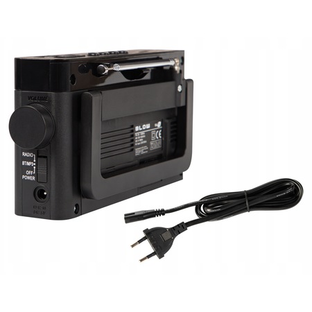 Radio portabil BLOW RA9 AM/FM/SW, Bluetooth, USB, SD, 190x97x51mm - eMAG.ro