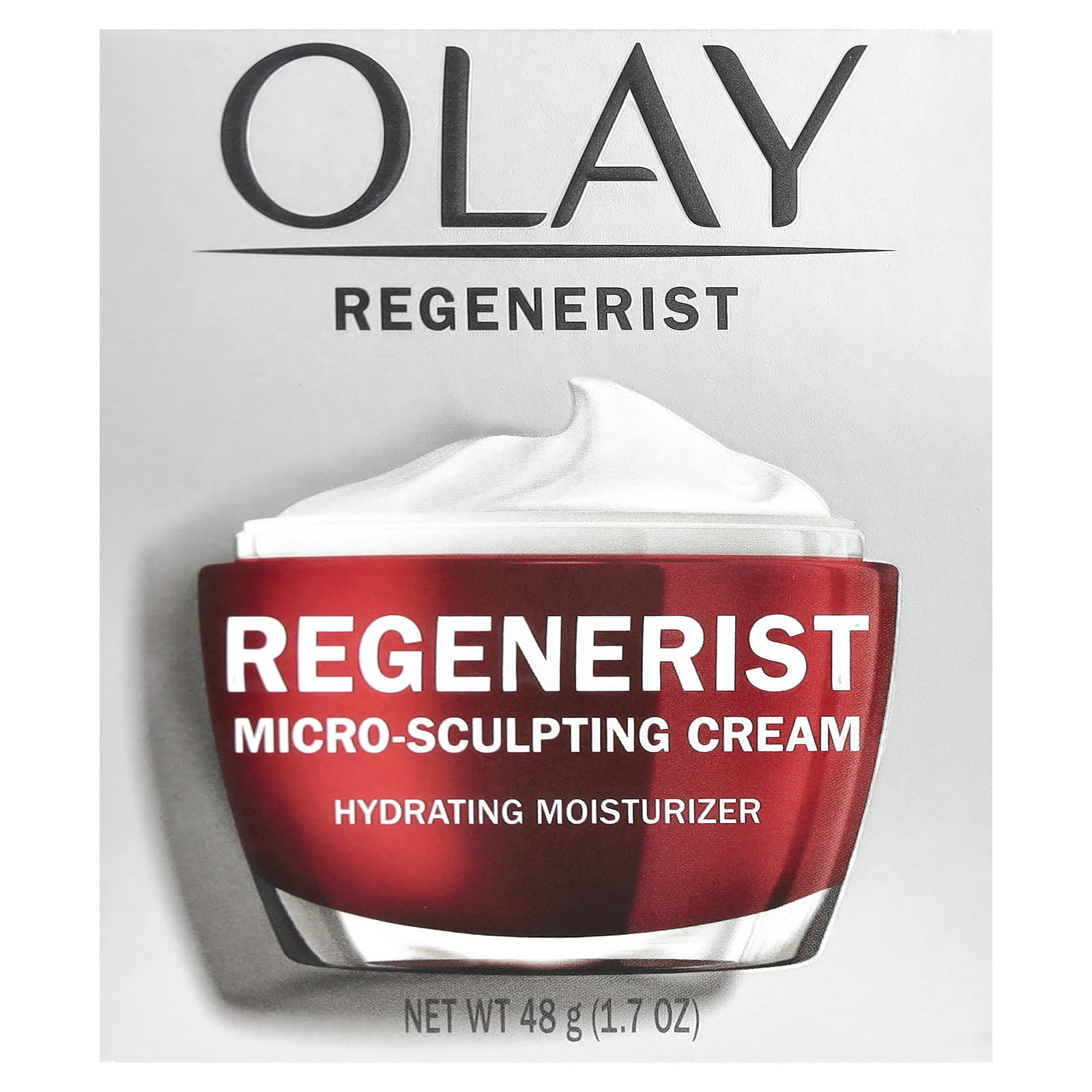 Crema de fata, Olay, Regenerist, Micro-Sculpting, 48 g, cu vitamina B3 ...