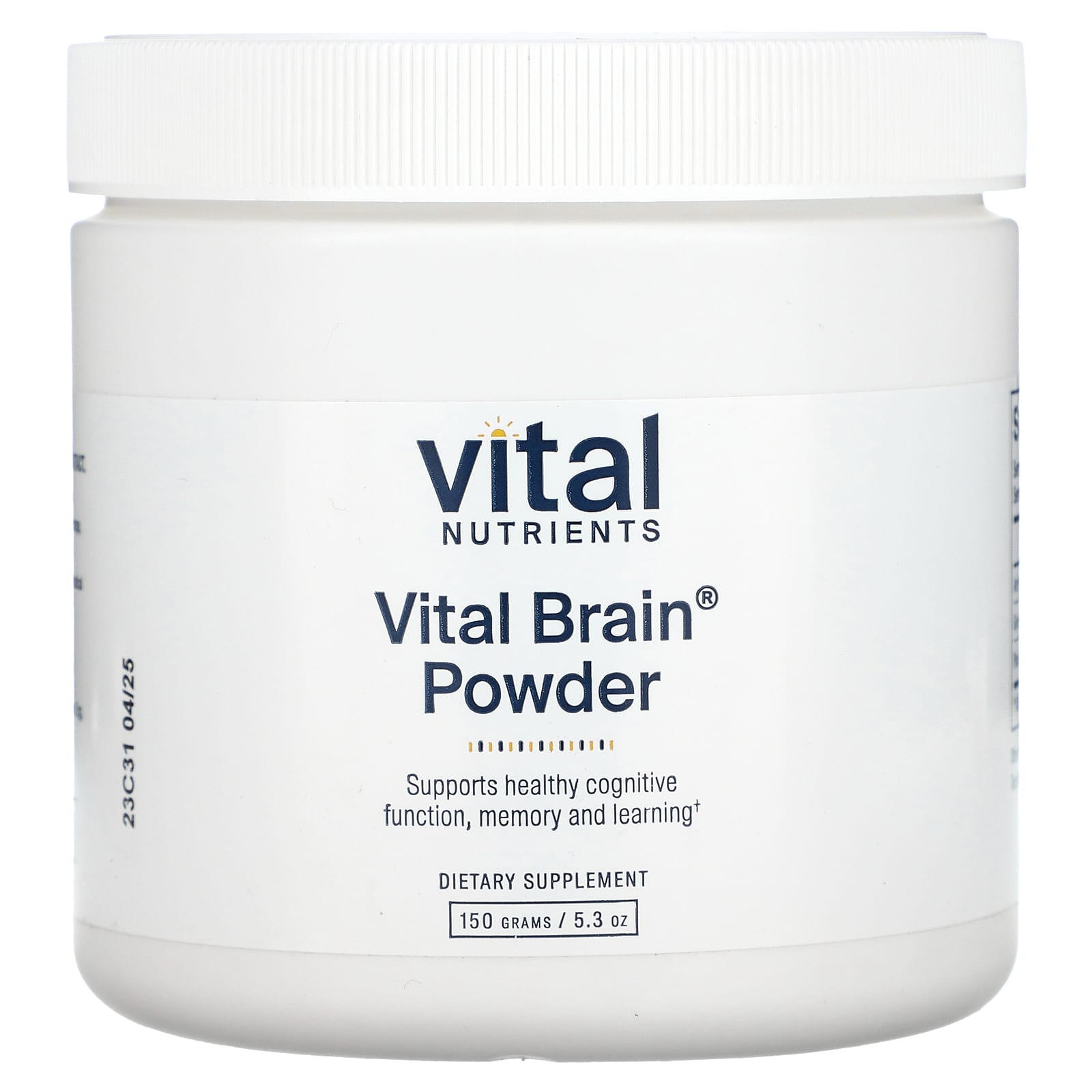 Vital Brain Powder, Vital Nutrients, 150 g, vegán, cukormentes - eMAG.hu