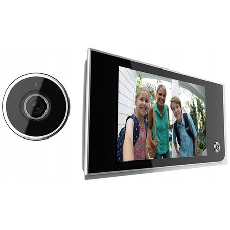 Camera video pentru usi, MBG, model SF520A, ecran LCD 3.5", camera ...