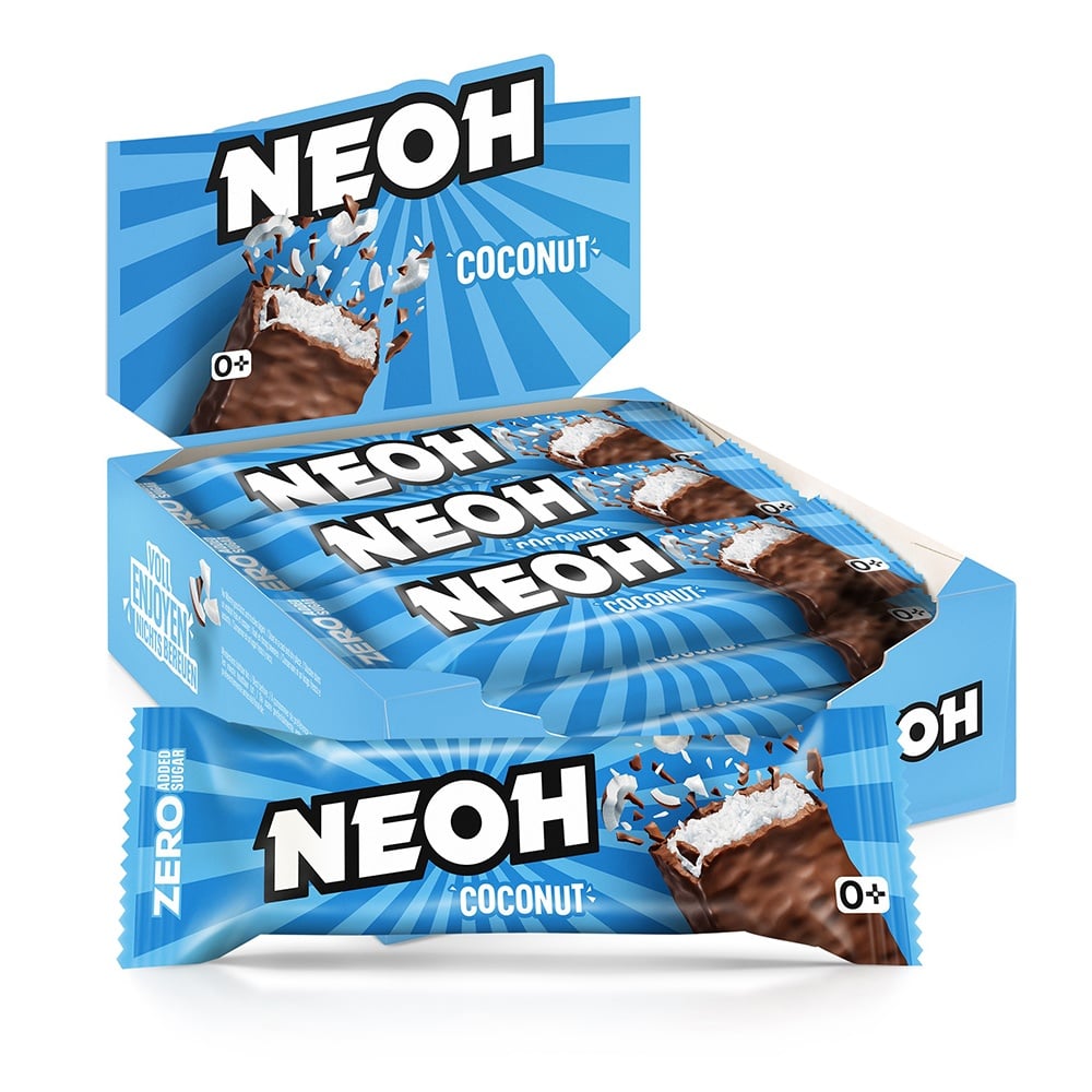 Baton cu COCOS, invelit in ciocolata ( fara zahar) 30g - NEOH - eMAG.ro