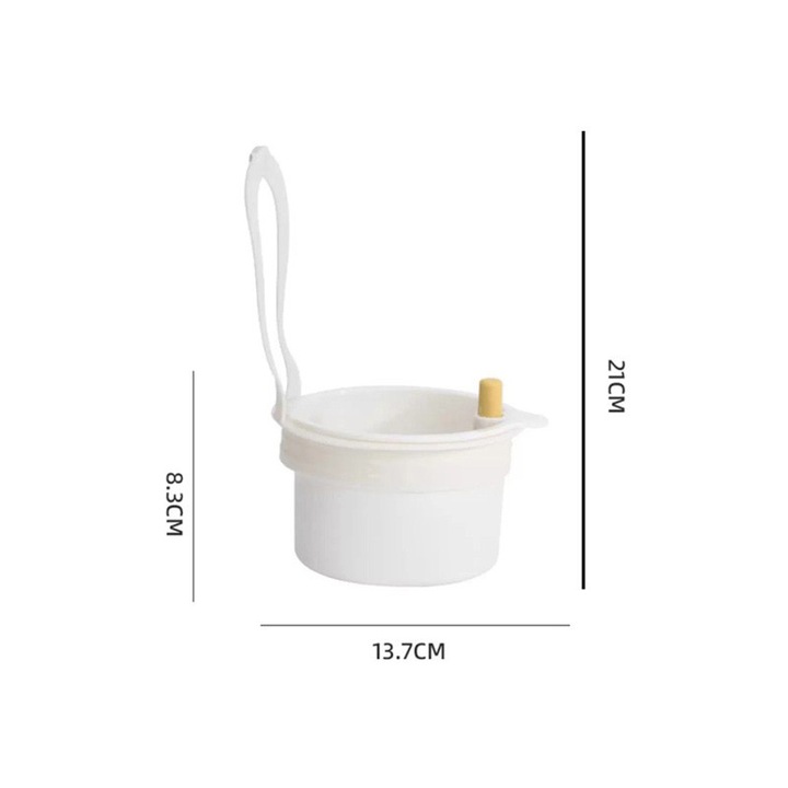 Cos de scurgere pentru chiuveta, filtrare eficienta, material ABS, 8 ...