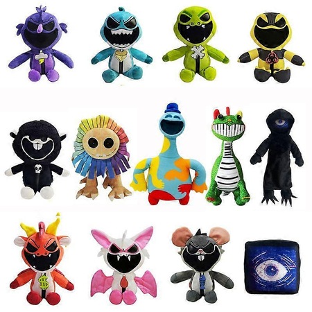 Yarnaby Plushies Pianosaurus Doey Doughman Jucarie de plus Poppy ...