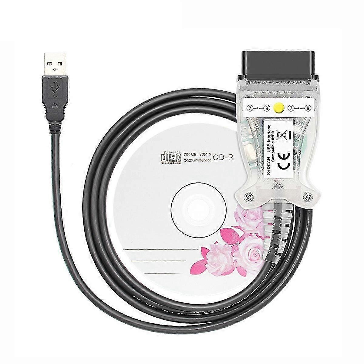 Tester diagnostic auto K+CAN compatibil BMW, citire si stergere erori ...