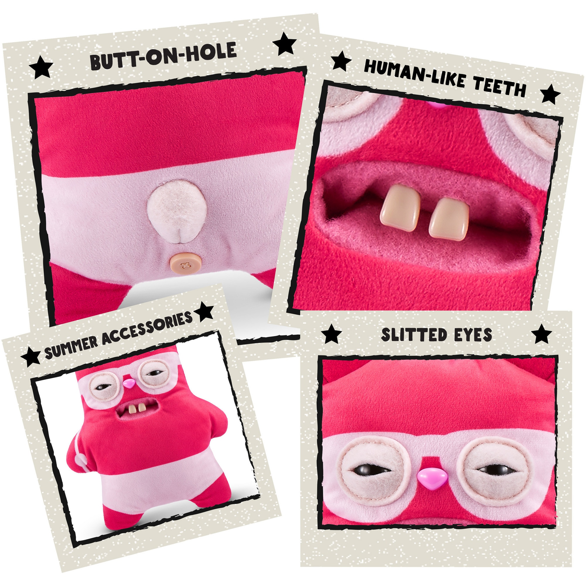 Jucarie plus Fuggler, Ciudateii in vacanta - Rabid Rabbit, roz aprins ...