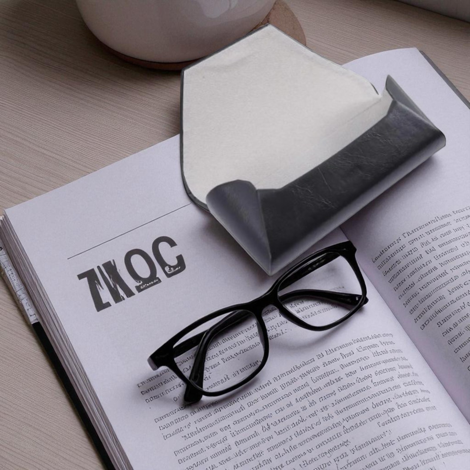 Toc ochelari, etui port ochelari de soare si vedere negru 16.5x6x4 cm ...