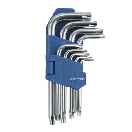 Set 9 chei imbus Dexter, torx, 10 - 50 mm - eMAG.ro