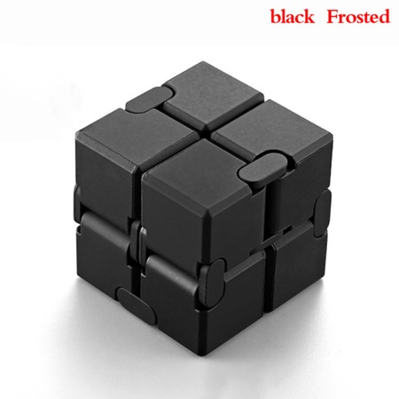 Cub Infinity Metal Premium, 4x4x4cm, negru - eMAG.ro