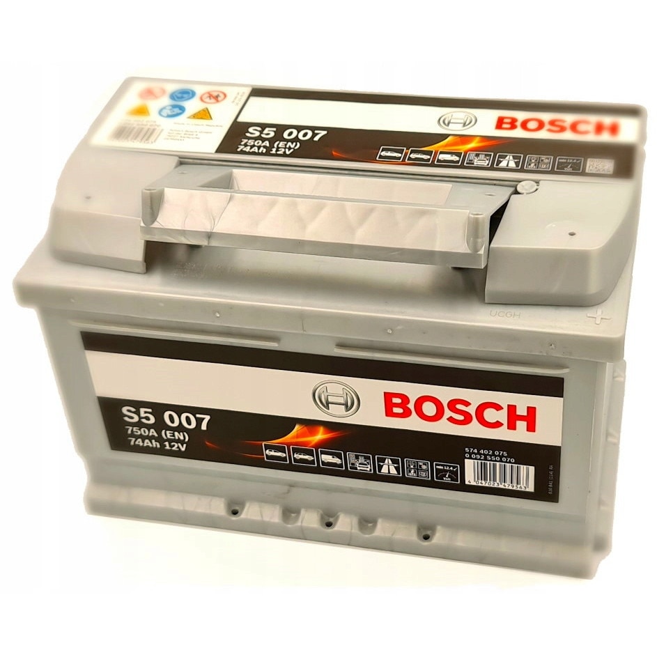 Baterie auto Bosch S5 74Ah 750A P+, 278x175x175mm, fara intretinere ...