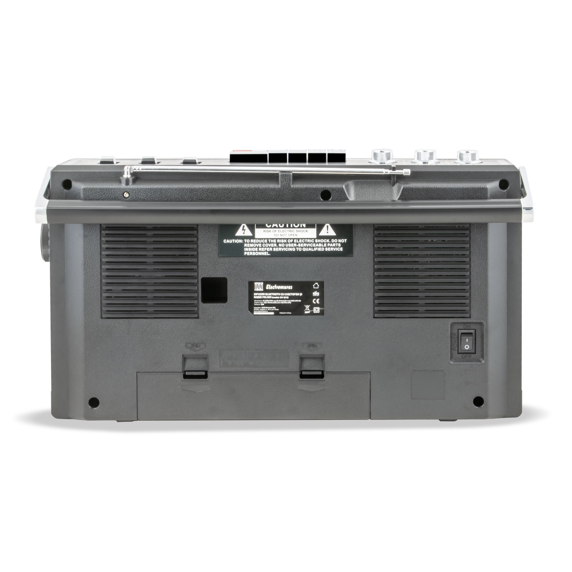 Difuzor Bluetooth cu Casetofon si Radio FM/AM Electromures EM 1013, USB ...