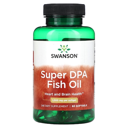 Supliment alimentar, Swanson, Super DPA Fish Oil, 1000 mg, 60 capsule ...