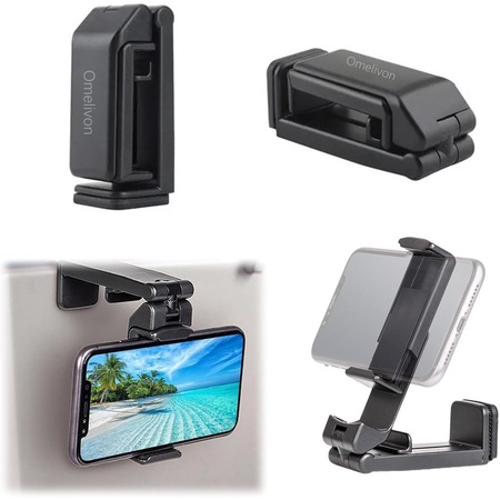 Suport telefon universal pentru avion, ajustabil, Pliabil, 360° Rotativ ...