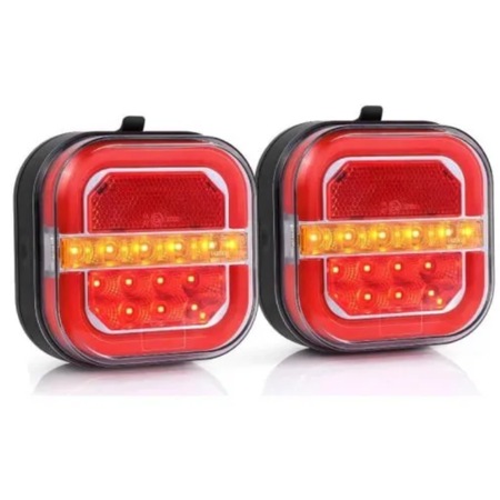 Set 2 Stopuri Auto LED Spate, Universale, pentru Remorca, Camion si ...